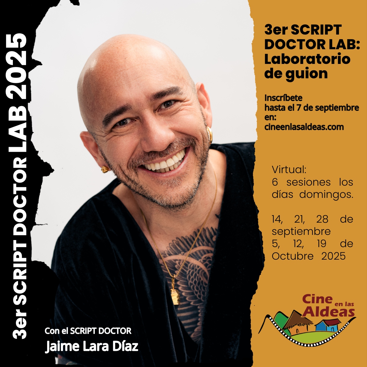 Convocatoria abierta al 3er Script Doctor Lab: “Laboratorio de guion ...